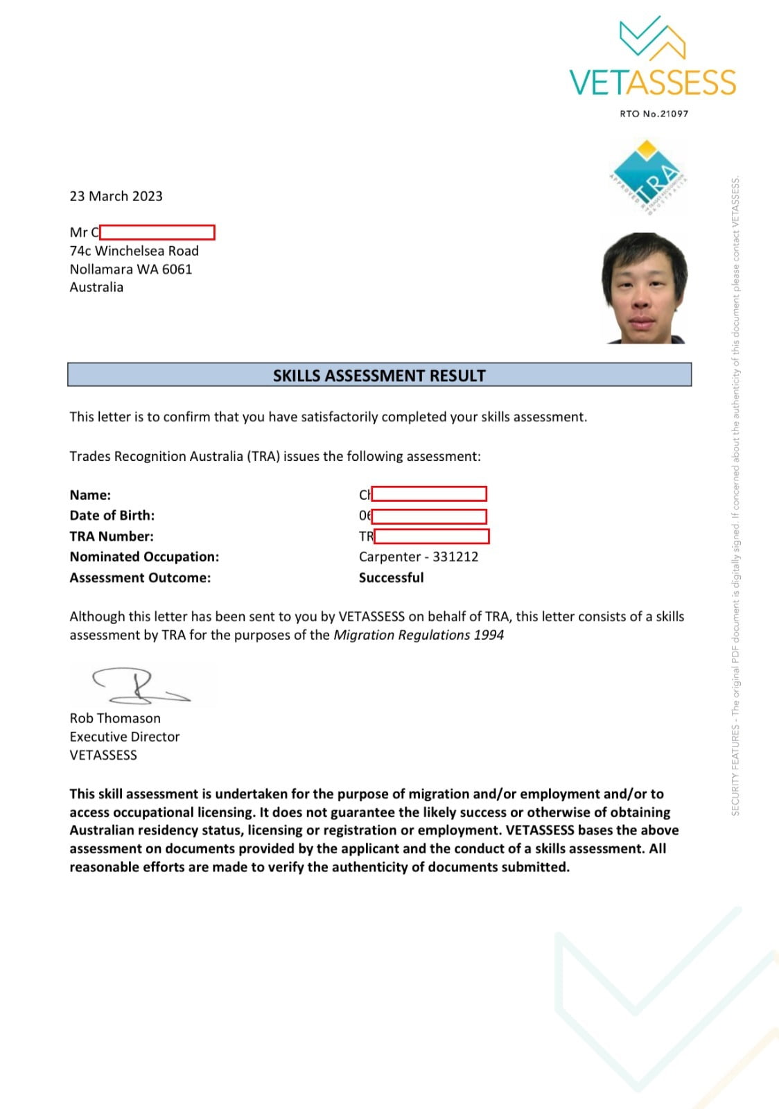 Skills Assessment - Number One Service